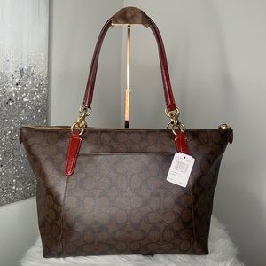 Coach | Bags | Coach Signature Canvas Ava Tote | Poshmark